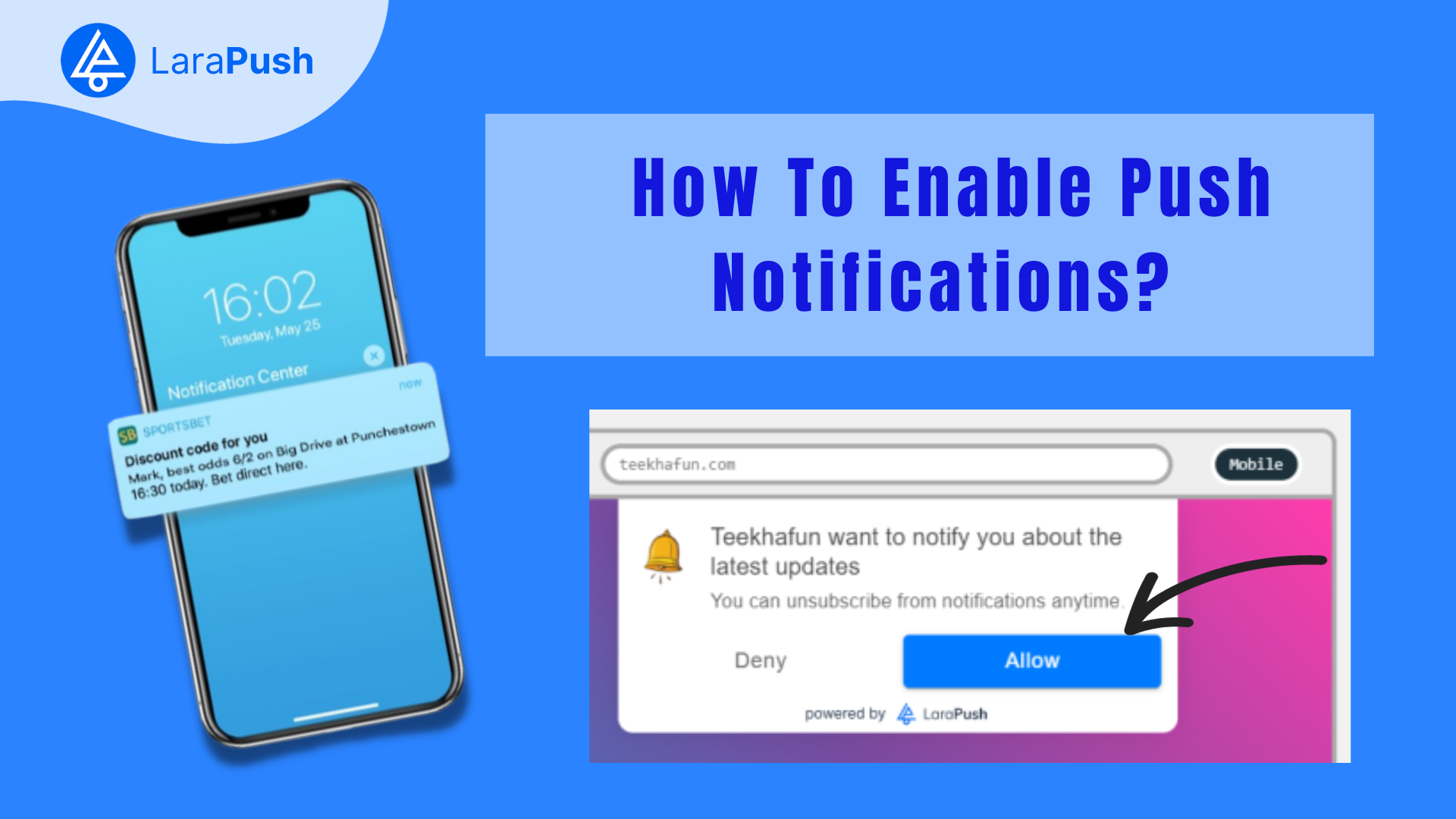 How To Enable And Disable Push Notifications?