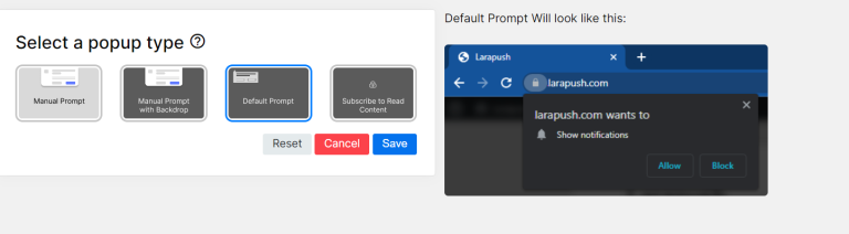 How To Enable or Disable Push Notifications?