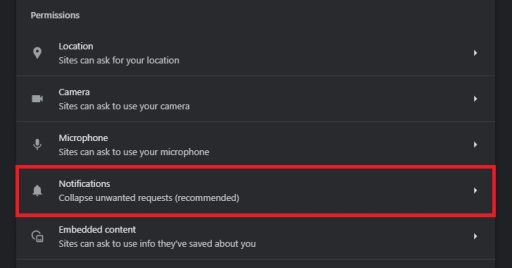 How To Enable or Disable Push Notifications?