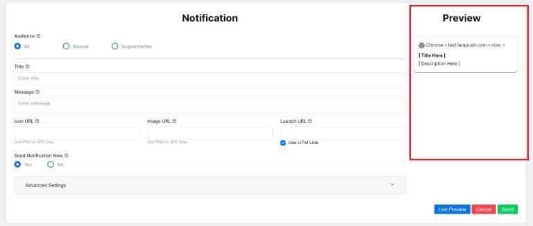 Character Limit For Title and Description in Push Notifications